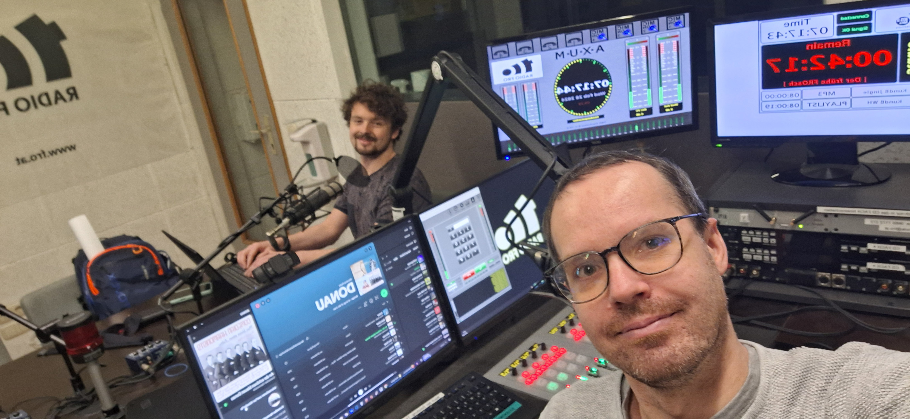 Der Frühe Frosch erkundet die Donau - Radio FRO